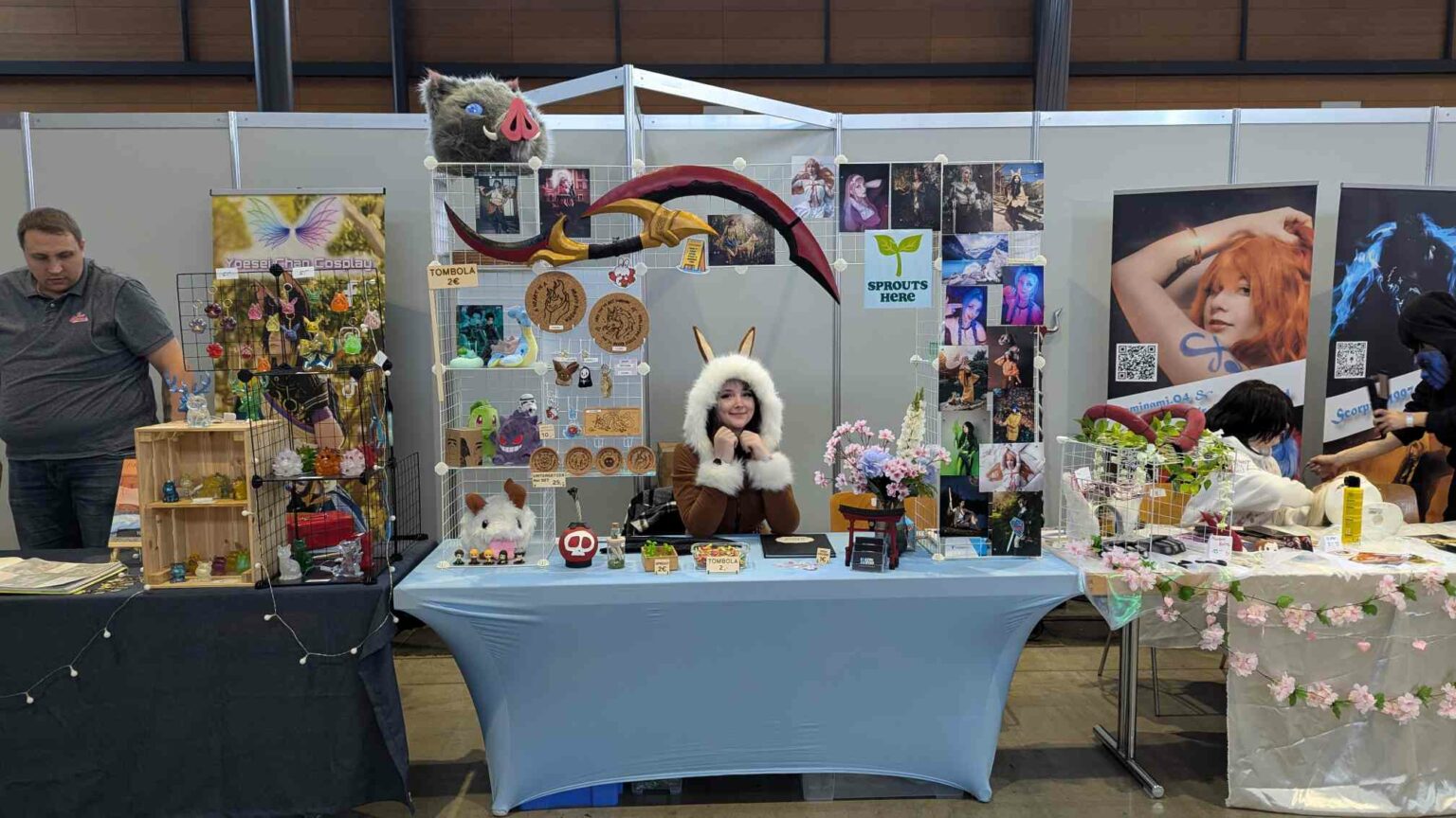 Cosplay Convention Stand - Cosplay Booth Tipps
